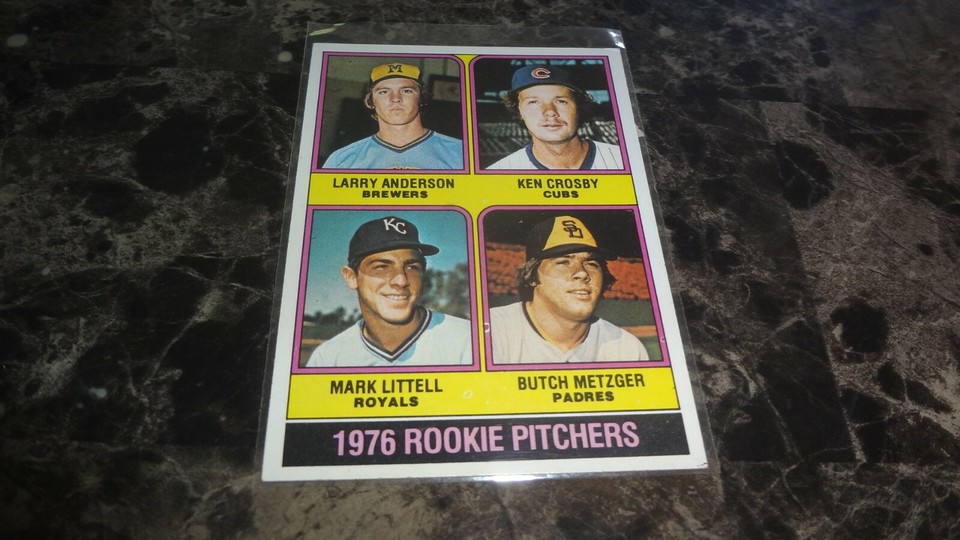 1976 TOPPS # 593 ROOKIE PITCHERS BASEBALL CARD | eBay