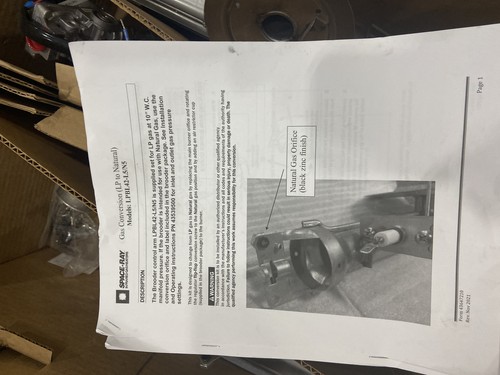 Case of (4) Space-Ray LoPro Radiant Gas Brooder Liquid Propane High ...