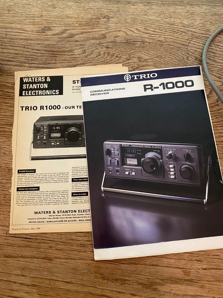 Trio R-1000 Communications Receiver. | eBay UK