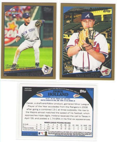 2009 Topps Update GOLD - FLORIDA MARLINS Team Set | eBay