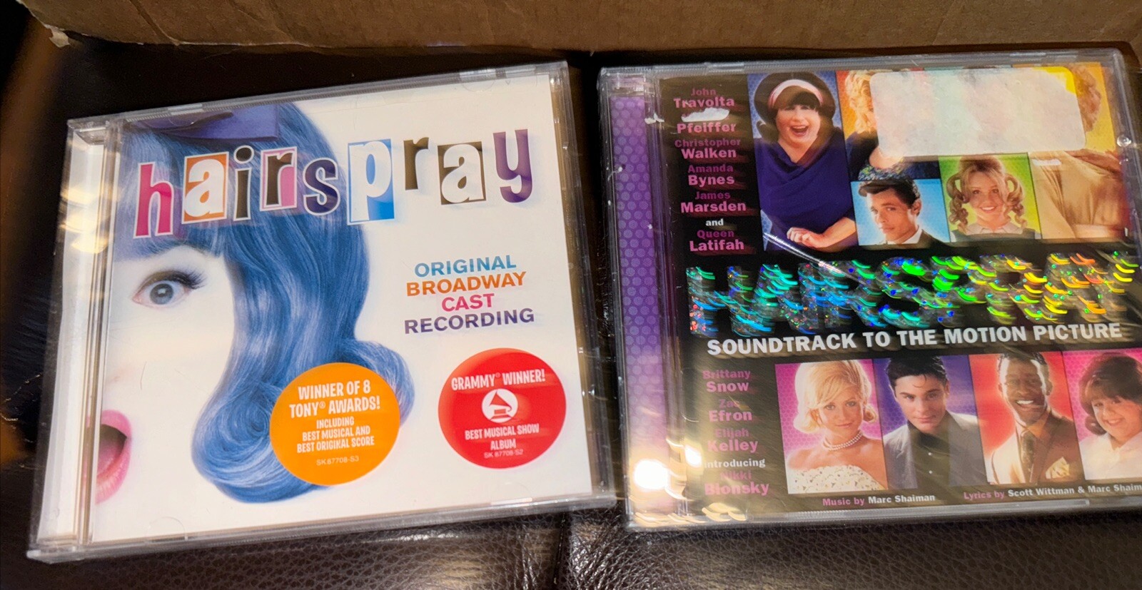 Hairspray Soundtrack Motion Picture & Broadway Lot Of 2 CD | eBay