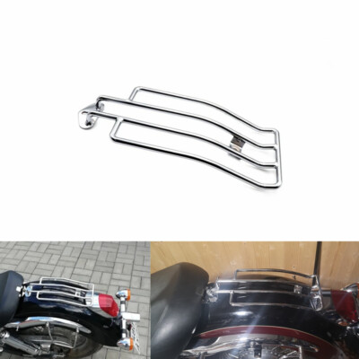Rear Solo Seat Luggage Rack Carrier For Honda Shadow Ace 750 VT750C ...