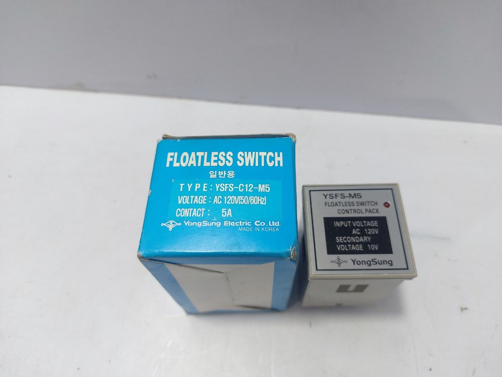 YongSung YSFS-C12-M5 Floatless Switch 5A | eBay