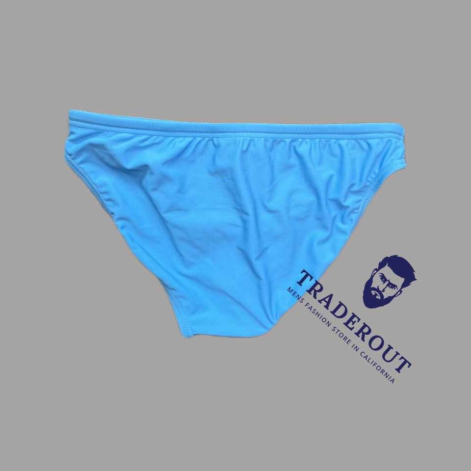 Speedo Men blue beach diving 2" swim Brief bikini Swimwear size 30 32 ...