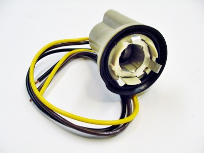 Chevy 1157 Turn Signal Brake Light Bulb Socket Connector Wire Harness ...