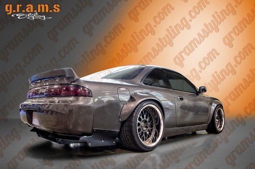 Boss V2 Rear Diffuser / Undertray For Nissan 200SX 180SX S13 PS13 S14 ...