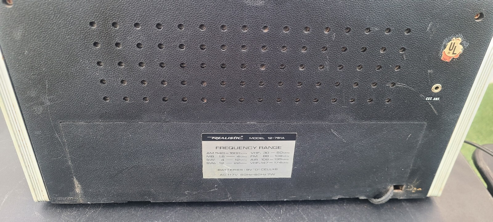 Realistic Radio 12-751A Multiband Astronaut 8 Vintage Japan, Works ac ...