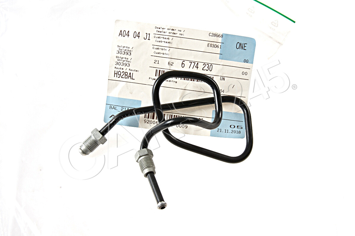 Genuine BMW E46 E83 E83N E85 E86 Cabrio Clutch Control Pipe OEM ...