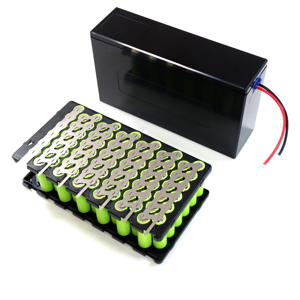 13S6P 48V Li-ion Battery Box & holder , Strip Nickel , 13S 48V 30A BMS ...