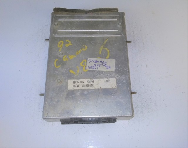 1989 - 1992 Chevrolet Camaro ECM ECU Engine Control Module | 1228746 ...