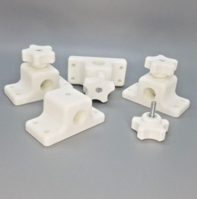Sluice Box Leg Brackets Set Of 4. Sluice and Legs Not Included. 3D ...