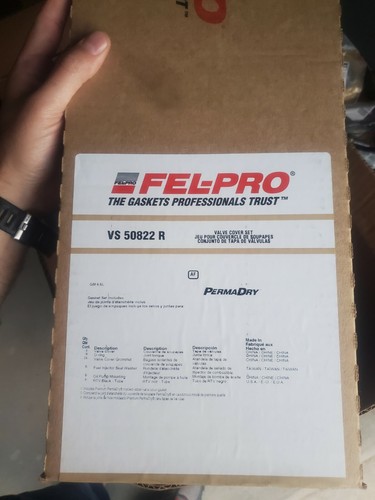 NEW Fel-Pro Valve Cover Gasket Set VS50822R | eBay