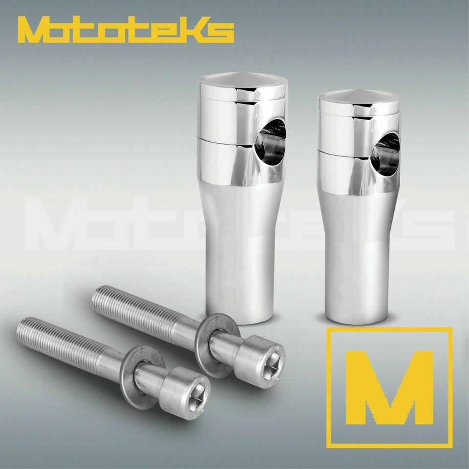 HANDLEBAR RISERS FOR DNA PAUGHCO HARDBODY AFTERMARKET SPRINGER FRONT ...