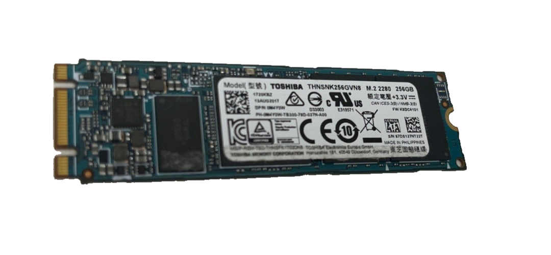256gb SSD Solid State Drive Toshiba Thnsn5256gpuk SATA M.2 for sale ...