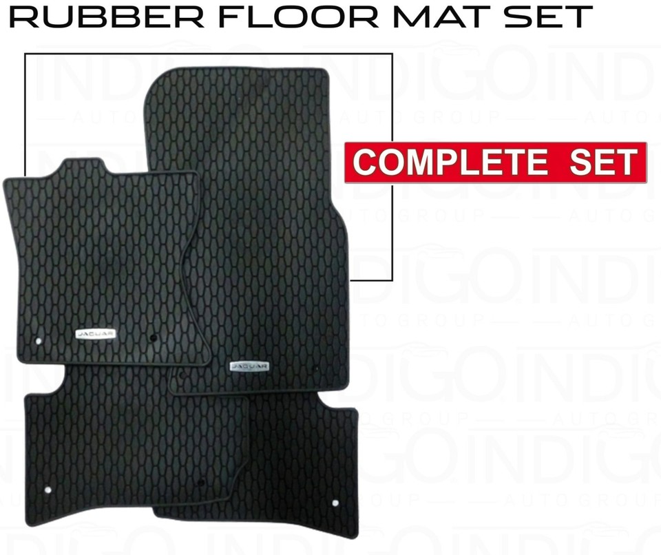 OEM JAGUAR F-PACE X761 RUBBER FLOOR MAT SET T4A5564 LHD GENUINE | eBay