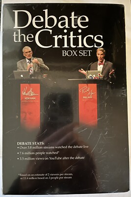 Debate the Critics by Ken Ham & Bill Nye Box Set ( 2 Books & 4 Dvd's ...