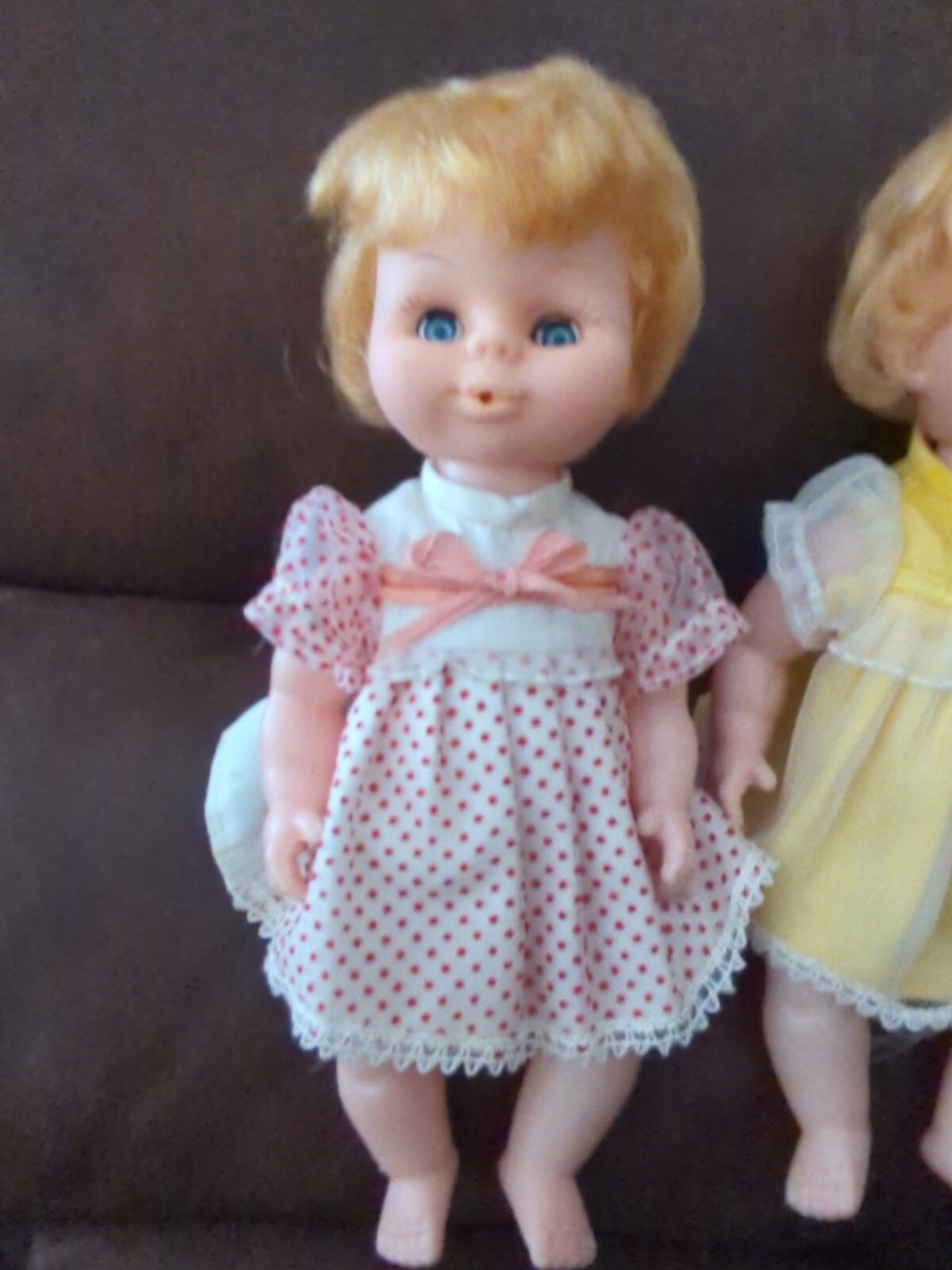 2 Vintage Small Plastic Baby Dolls 8 inches Free Ship | eBay