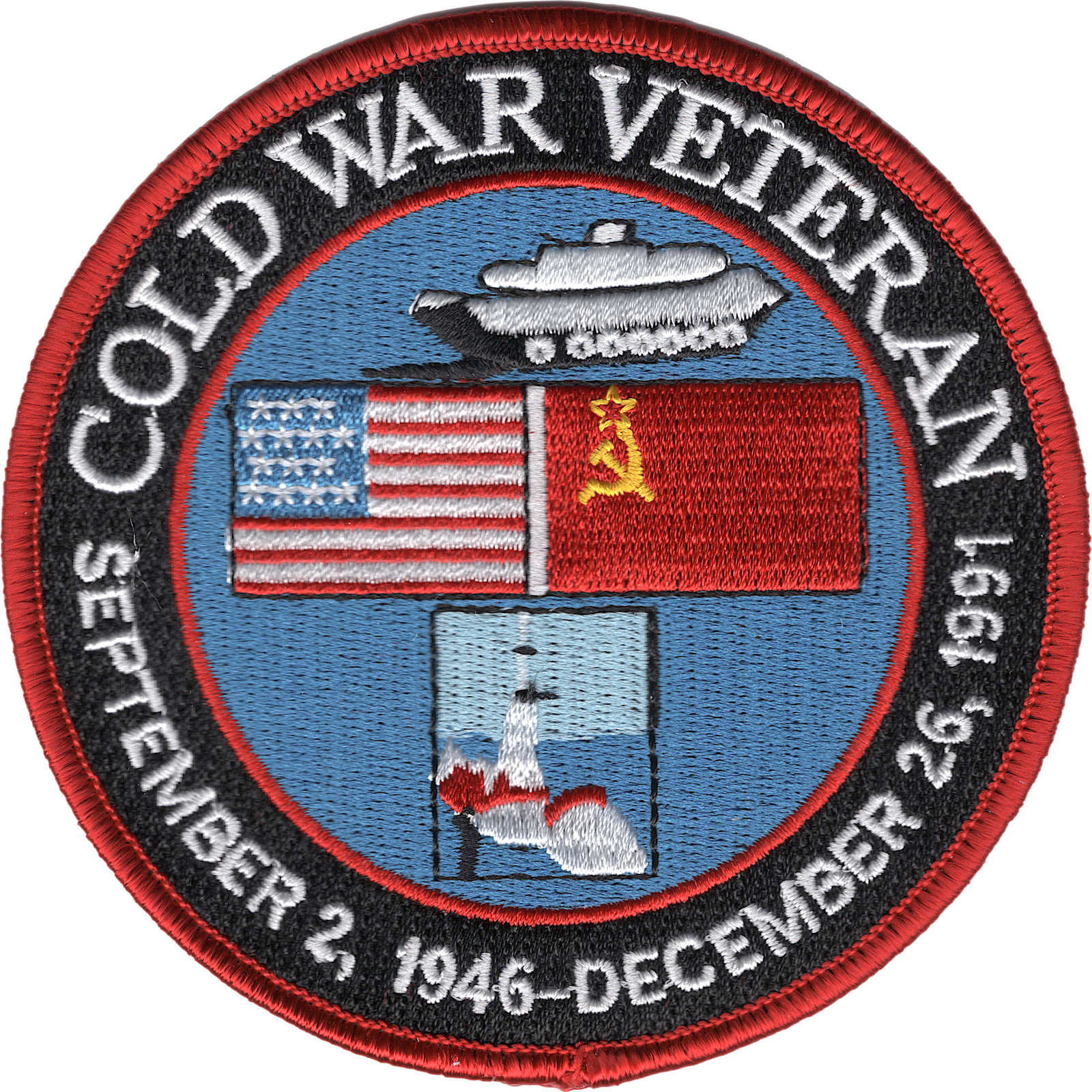 Cold War Veteran Patch 1946-1991 | eBay