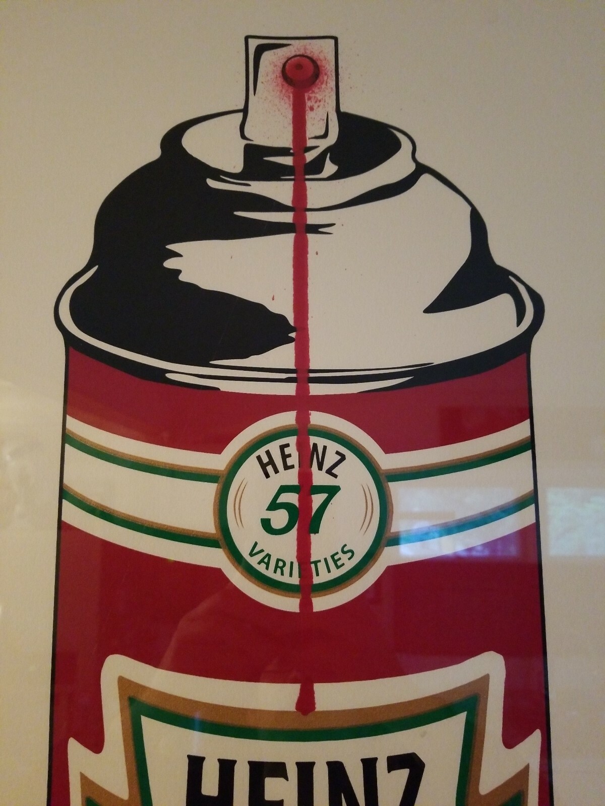 Mr Brainwash 2009 Ketchup Spray signed Exit Through the Gift Shop ...