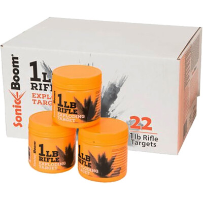 Sonic Boom Exploding Rifle Targets 1 lb. 22 pk. | eBay