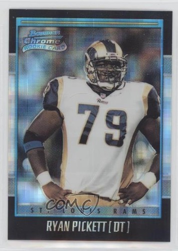 2001 Bowman Chrome Rookie Refractor X-Fractor Ryan Pickett #224 7iu | eBay