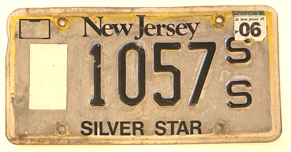 Silver Star License Plate
