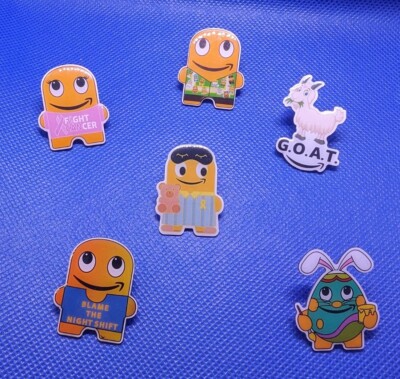 Amazon Peccy Pins Bulk Lot of 6 As Pictured | eBay