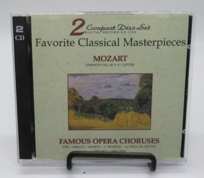 FAVORITE CLASSICAL MASTERPIECES: MOZART NO 41 OPERA CHORUSES 2-DISC ...