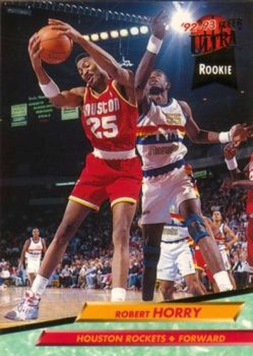 1992-93 Fleer Ultra #271 Robert Horry Houston Rockets Basketball Card ...