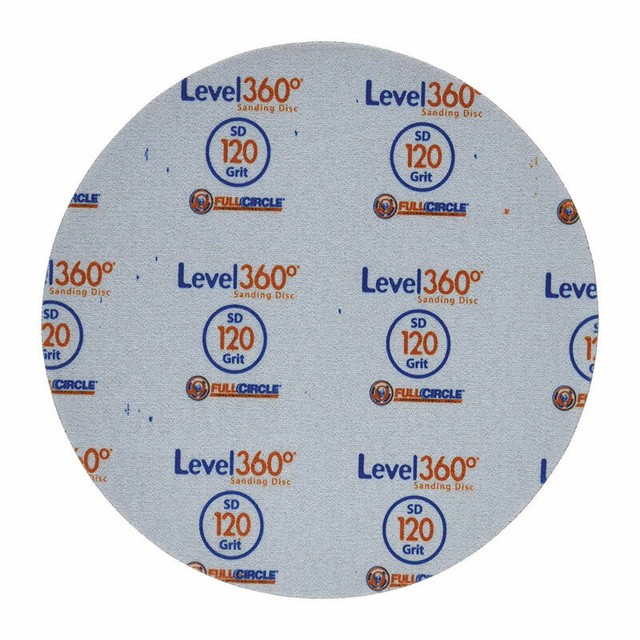 Level 360 Sanding Discs 120 Grit 5-pack for Radius 360 Full Circle for ...