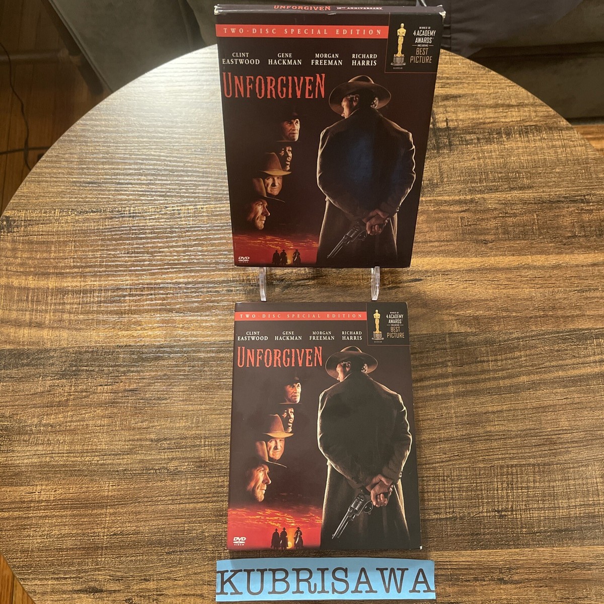 Unforgiven Dvd Oop Morgan Freeman Clint Eastwood Western