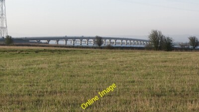 Photo 6x4 Stubble, Kennet Pans Clackmannan Carse land beside the Forth ...