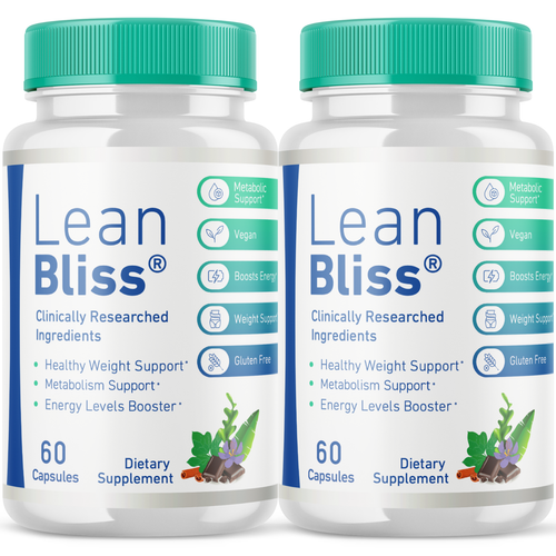 (2 Pack) Lean Bliss, LeanBliss Weight Loss & Fat Burner Capsules (120 ...