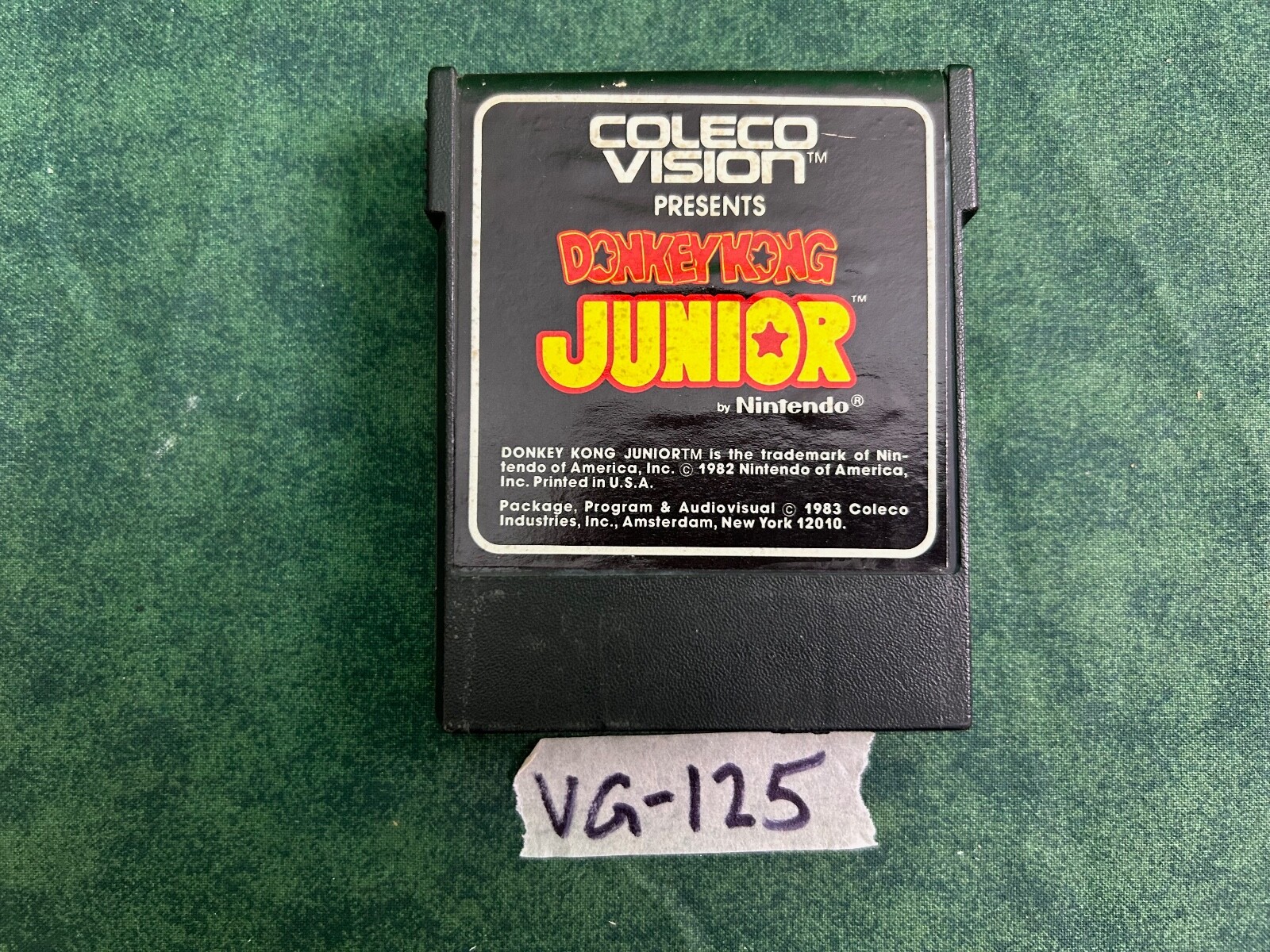 Donkey Kong Junior ColecoVision Tested Lot VG-125 | eBay