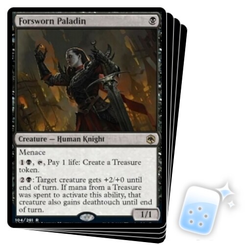 FORSWORN PALADIN X4 Adventures In The Forgotten Realms AFR Magic MTG ...