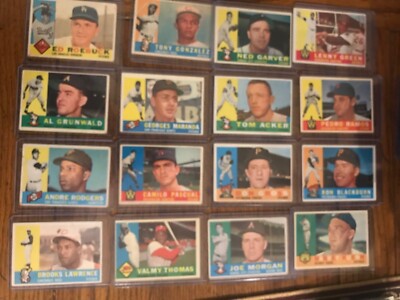 Al Grunwald 1960 Topps Baseball Card (Sale Is For Card In Title ...