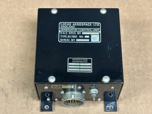 Lucas Aerospace Generator Control Unit P/N AE7065MK2 Serviceable | eBay