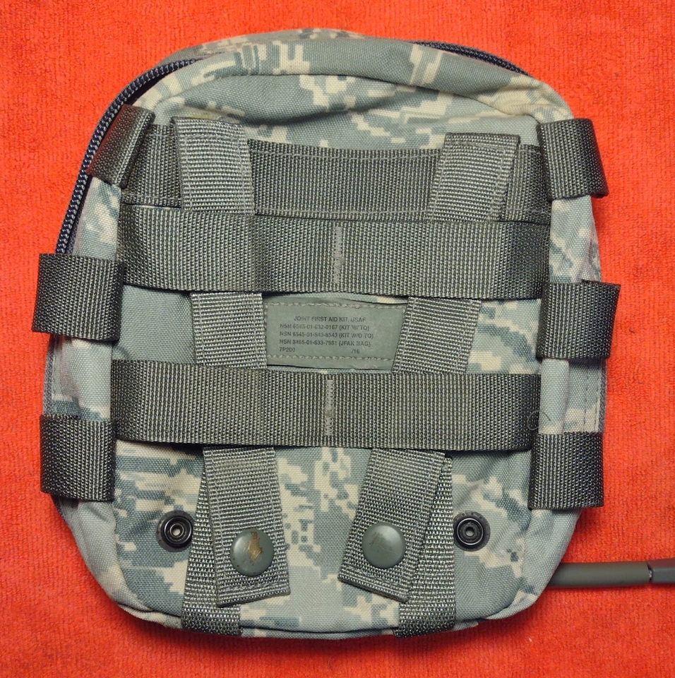 USGI USAF Air Force Joint First Kit BAG / POUCH IFAK JFAK ABU Molle ...
