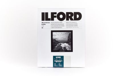 ILFORD Multigrade 10x8 Darkroom printing paper - Pearl - 25 Sheets ...