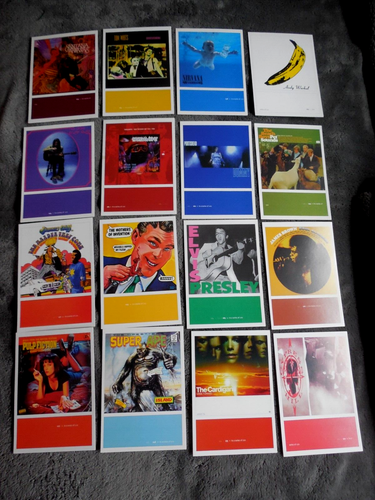 Set Of 16 Iconic Rock & Soul Record Cover Postcards | eBay