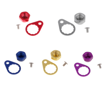 Baitcasting Reel Handle Nut Caps with Screw, Locking , Left/Right Hand ...