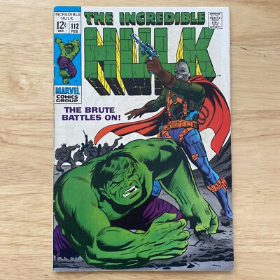 Incredible Hulk # 112 The Brute Battles On! | eBay