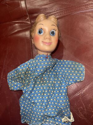 1950s Disney Wendy #674 Gund Hand Puppet Rubber Head Cloth Body W.D.P ...