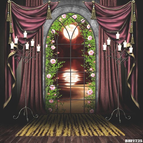 10'x10' Balcony Computer-painted Vinyl Scenic Photo Background Backdrop ...