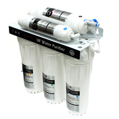 5 Stage Home Drinking Water Filter Purifier Ultra-filtration Fiber ...