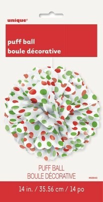 Puff Dots 36cm - Red+green | eBay