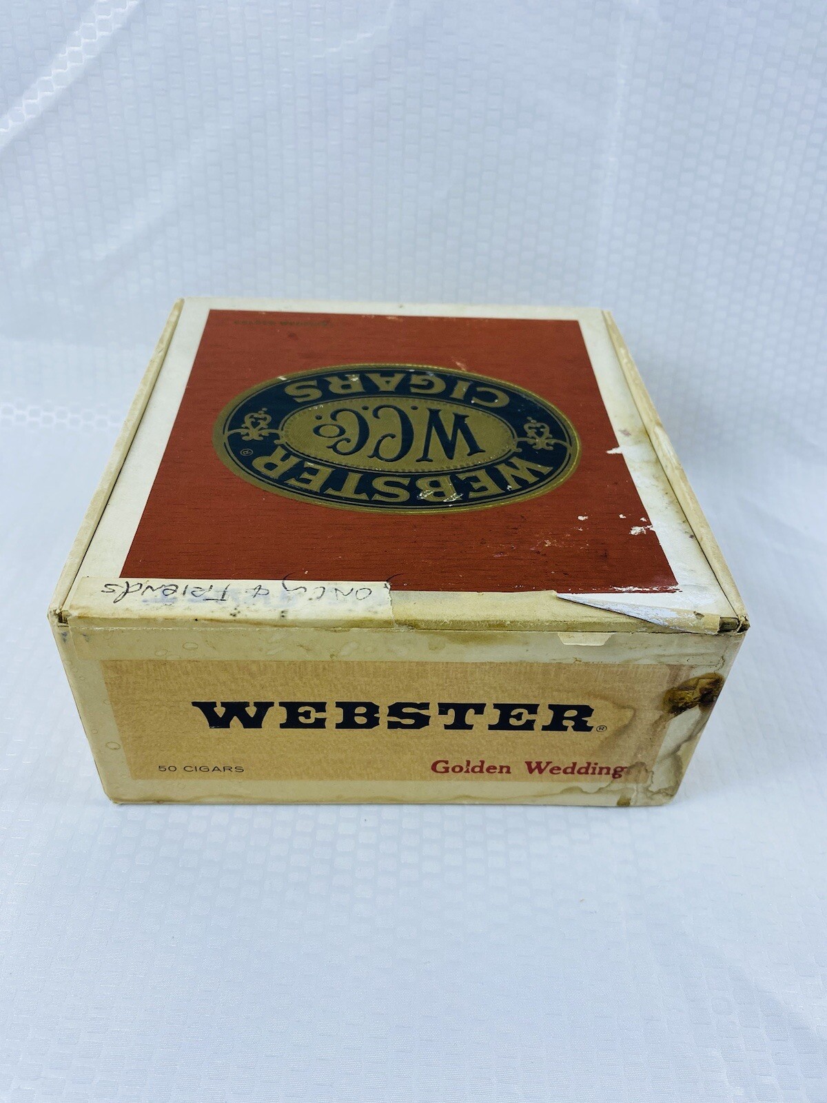 W.C. Co. WEBSTER CIGARS - Golden Wedding - Cigar Box | eBay