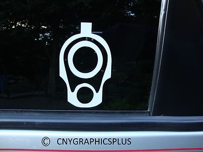 Colt 1911 .45 front sight muzzle barrel decal sticker gun pistol ...