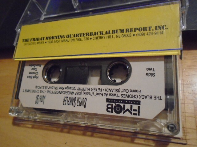 RARE promo FMQB '90 CASSETTE TAPE Mission U.K. Peter Murphy bauhaus ...