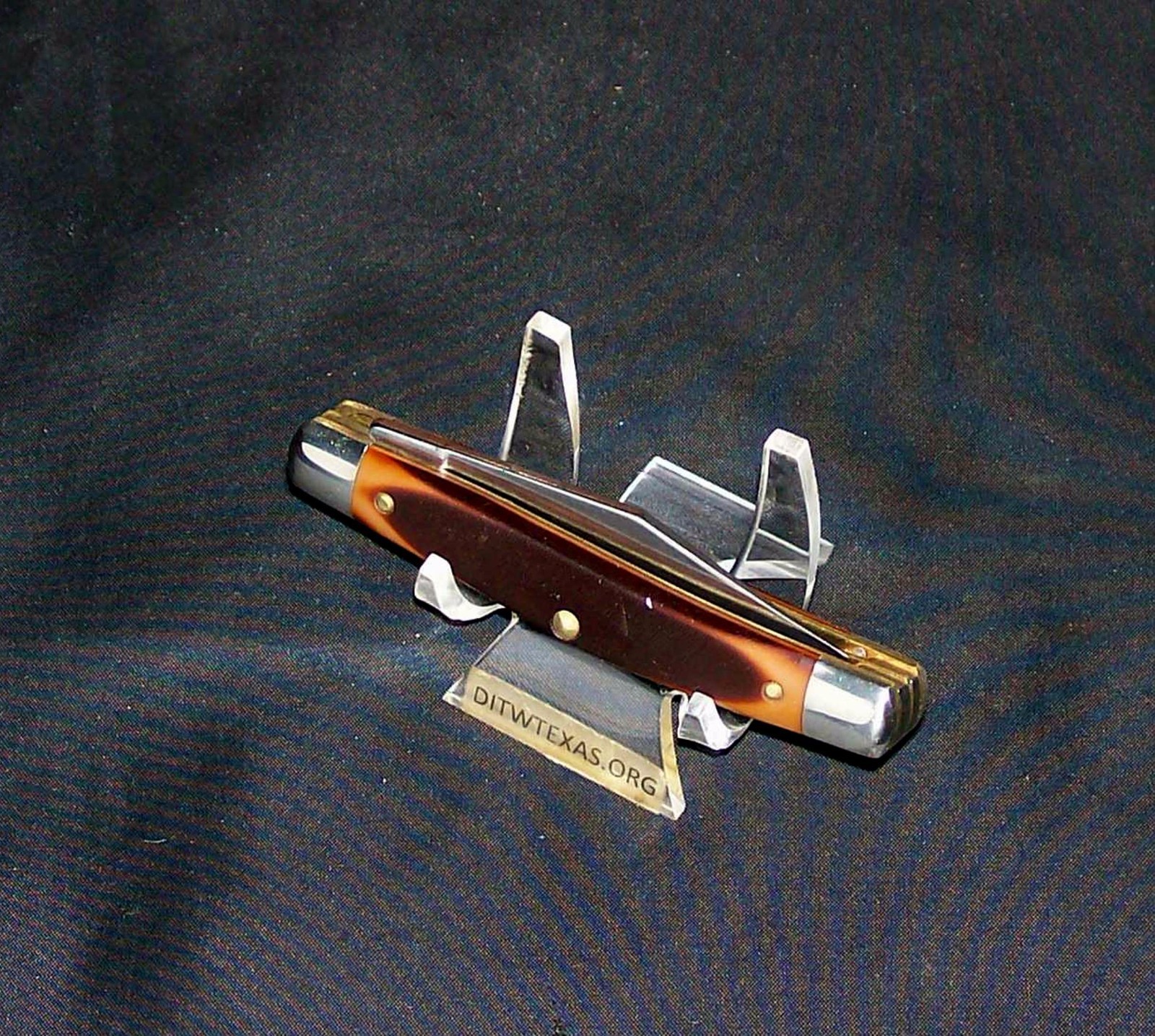 Schrade 33OT Knife Old Timer Jack 3-5/16" Closed 1980's Delrin Handles ...